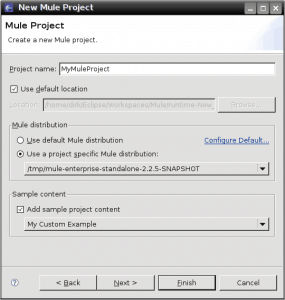 Custom project templates in Mule IDE | MuleSoft Blog