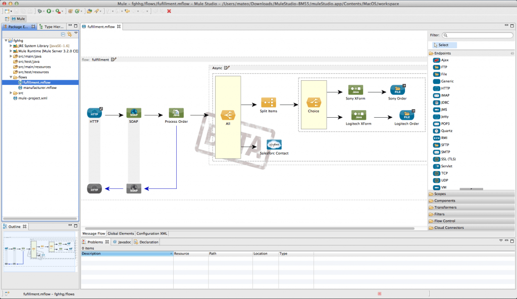 Mule Studio Beta Milestone 5 Released! | MuleSoft Blog