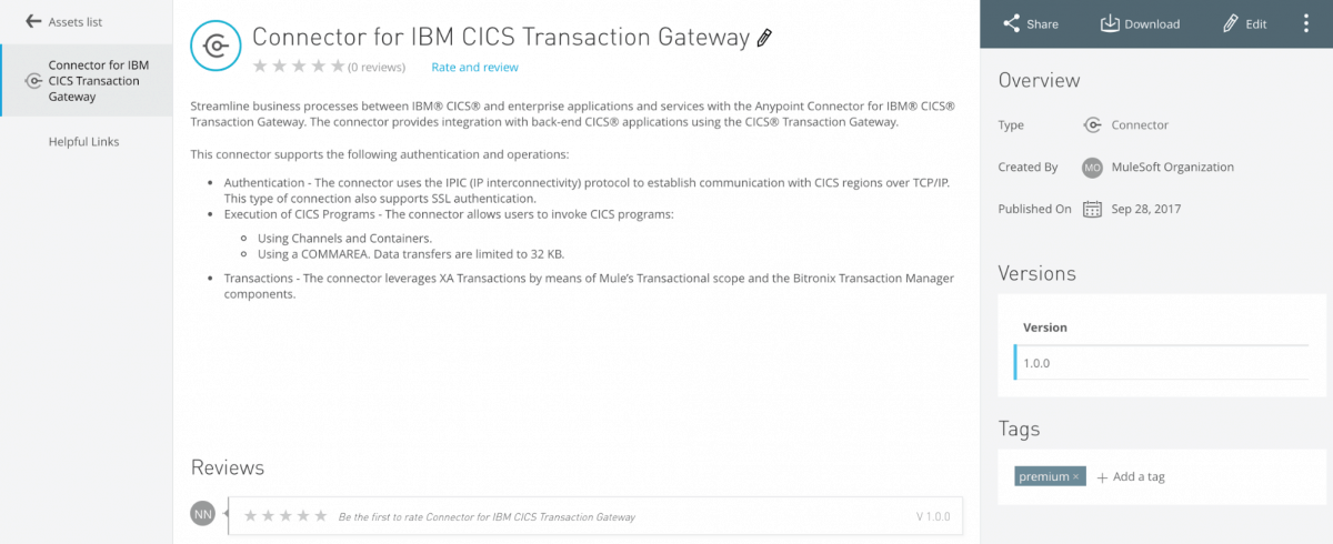 Introducing Anypoint Connector for IBM CICS Transaction Gateway | MuleSoft Blog