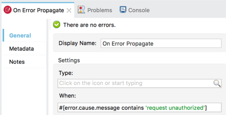Use case-specific error handling in Mule 4 | MuleSoft Blog