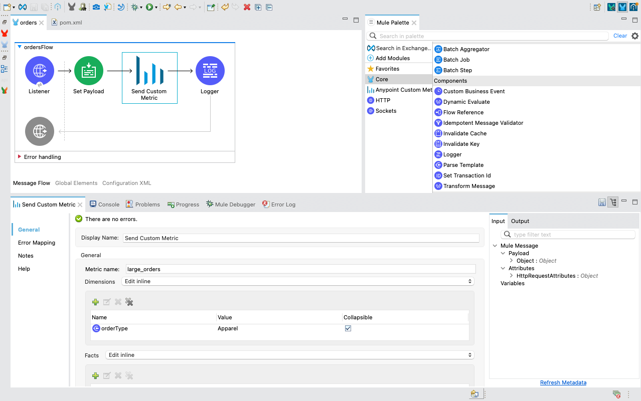Monitoring applications deployed on CloudHub 2.0
