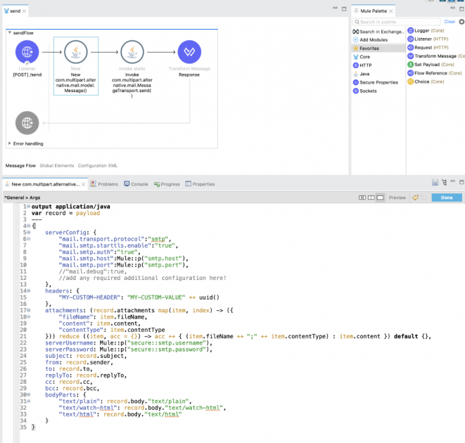 Sending Customized Multipart or Alternative Emails | MuleSoft Blog