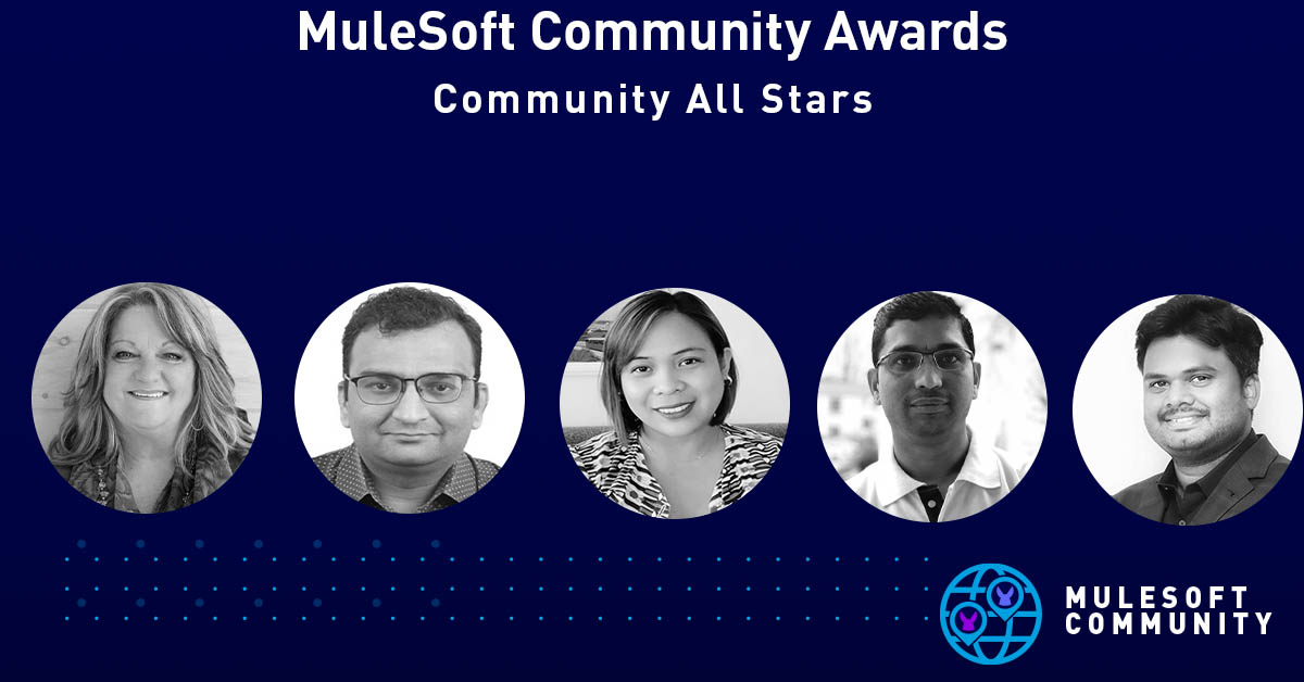 Announcing the MuleSoft Community Award winners Announcing the MuleSoft Community Award winners