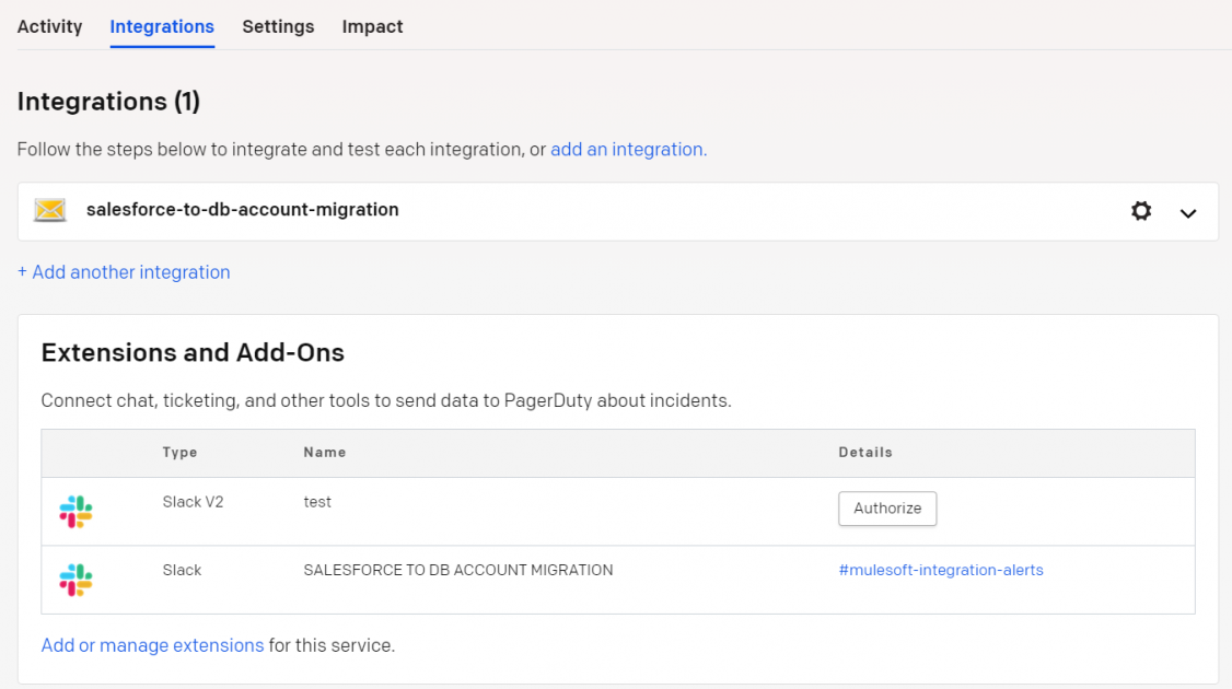 Real-time monitoring of CloudHub applications using PagerDuty and Slack ...
