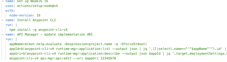 Automate Cicd Pipelines With Github Actions And Anypoint Cli