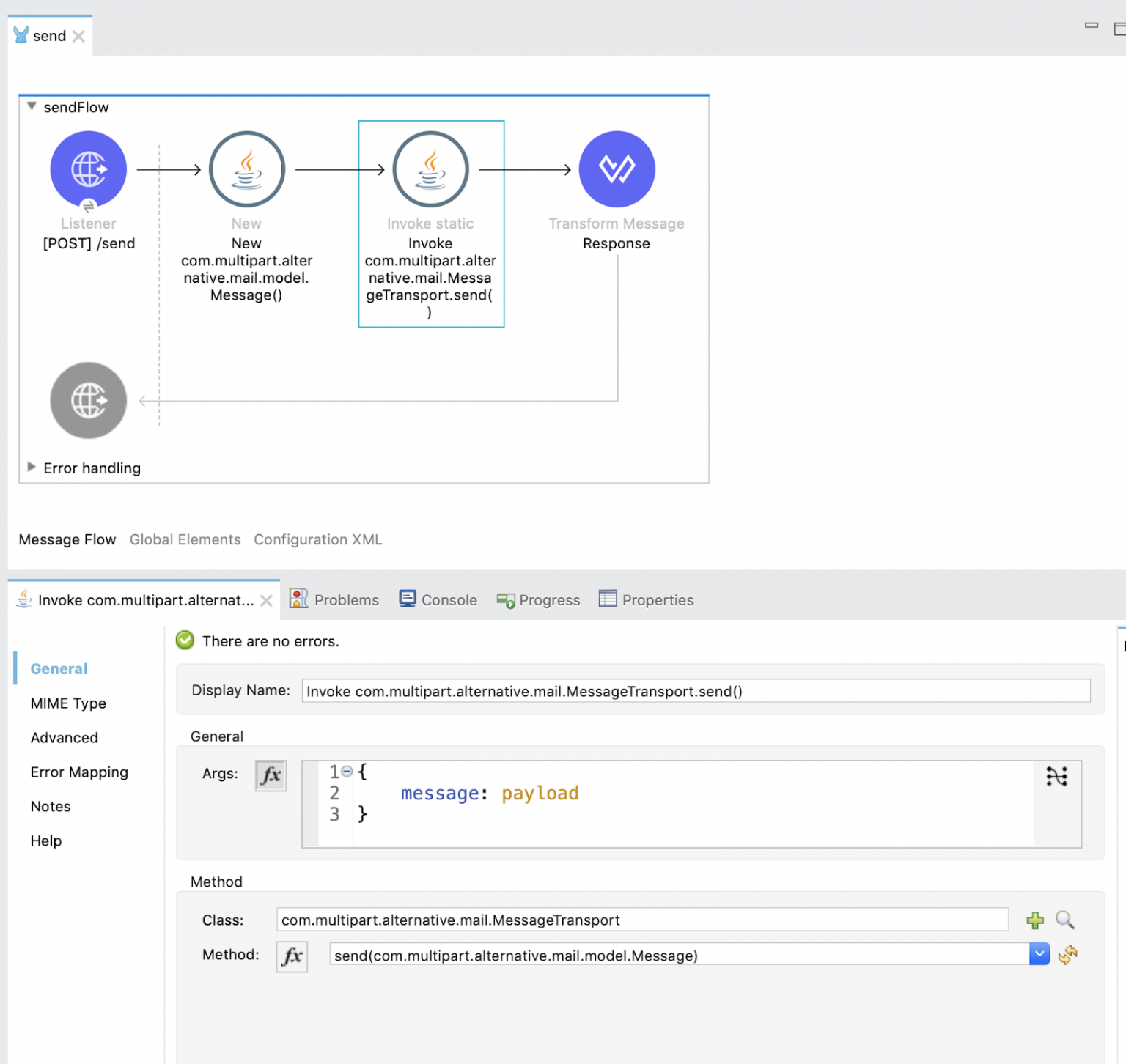 Sending Customized Multipart or Alternative Emails | MuleSoft Blog