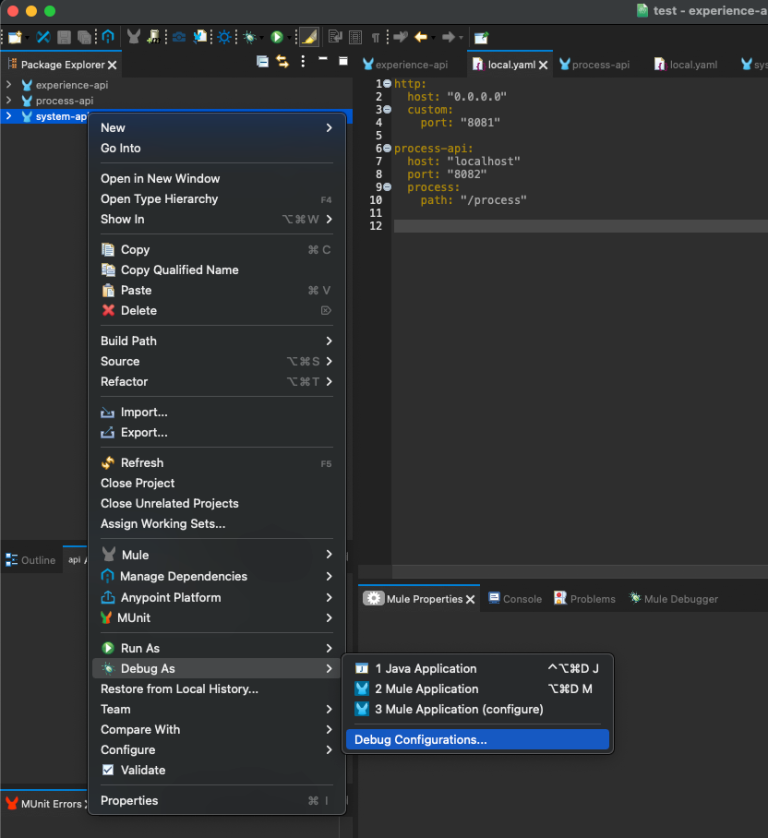 How to Connect APIs With an API-led Approach in Anypoint Studio