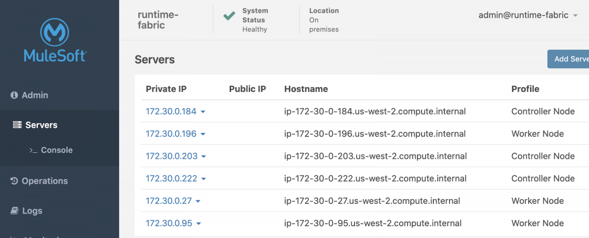 How to Install Runtime Fabric On-premises | MuleSoft Blog